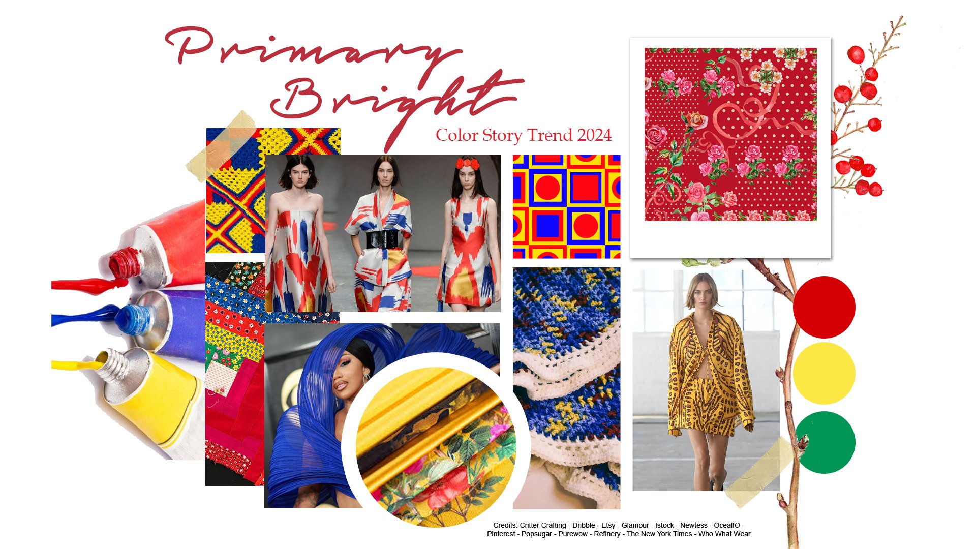 Embracing The Vibrant: Primary Bright Color Story Trend 2024 ...
