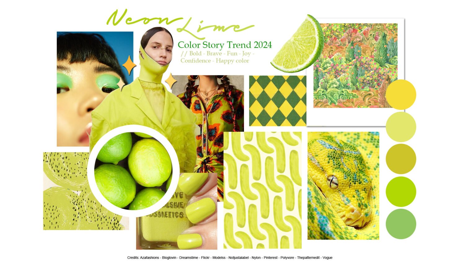Neon Lime Color Story Trend 2024 – rumacorak.com